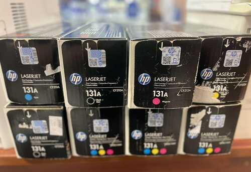 Картриджи hp 131 CF210A CF211A CF212A CF213A ориг