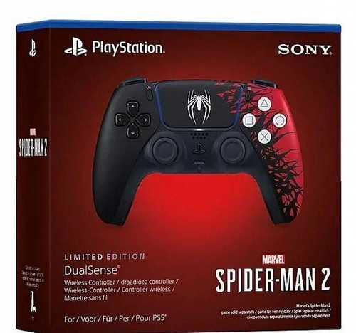 Джойстик PS5 Dualsense Marvel's Spider-Man 2