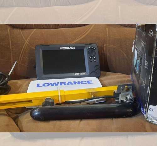 Эхолот lowrance hook reveal 7 tripleshot бу