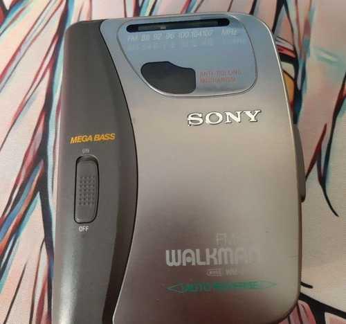 Кассетный плеер sony walkman wm fx 323