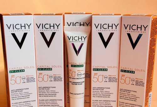 Vichy Capital Soleil UV-Clear spf50 15 мл флюид