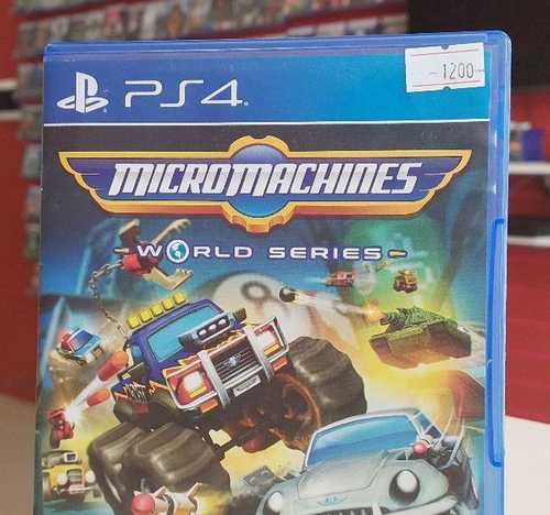 Micromachines world series ps4