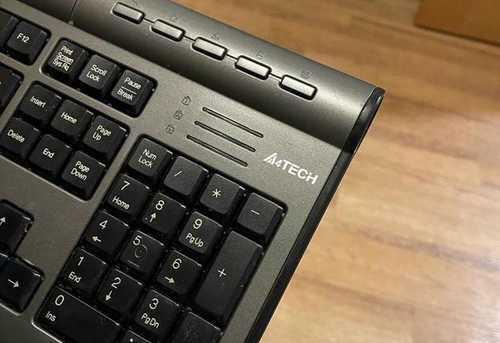Клавиатура A4Tech Kls-7muu серебристый/черный