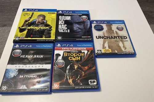 Игры ps4 (The lust of us 2; Cyberpunk 2077)