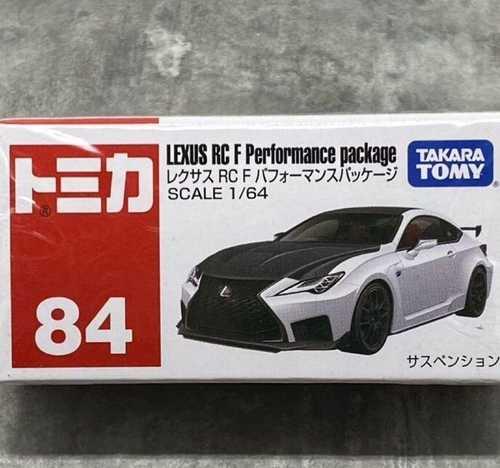 Takara Tomy Tomica 1/64 Lexus RCF