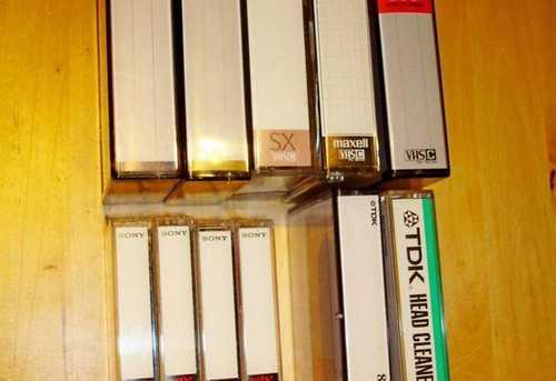 Кассеты для видеокамеры VHS-C, miniDV и Video8