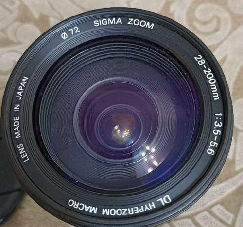 Объектив макро sigma 28-200