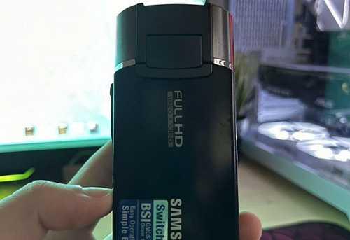 Винтажка цифровая видеокамера Samsung full hd