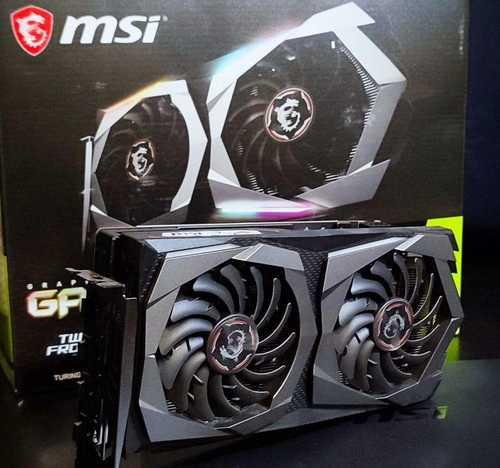 Видеокарта MSI GTX 1660 super Gaming X