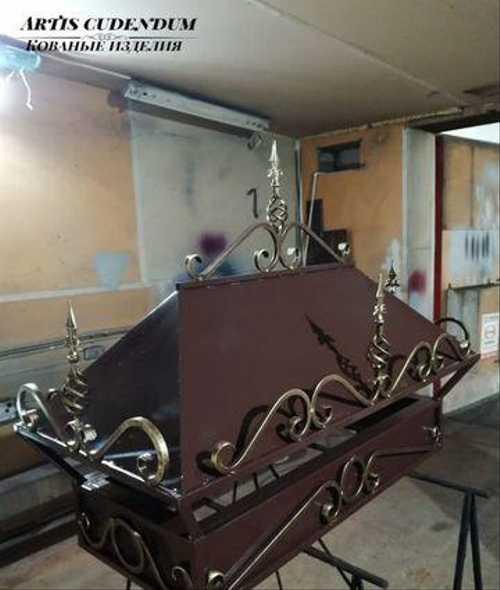 Кованый дымник