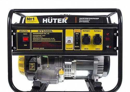 Бензиновый генератор Huter DY5000L