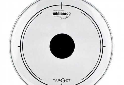 Пластик для барабана Williams 16" Target Dot Прозр