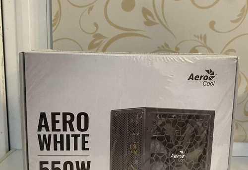 Блок питания AeroCool aero white 550W