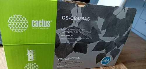 Катридж cactus CS-CB436AS