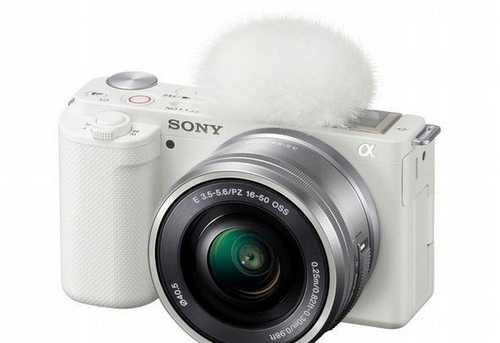 Sony ZV-E10 kit 16-50mm f/3.5-5.6 PZ OSS белый
