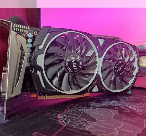 Игровая видеокарта AMD RX 570 4Гб