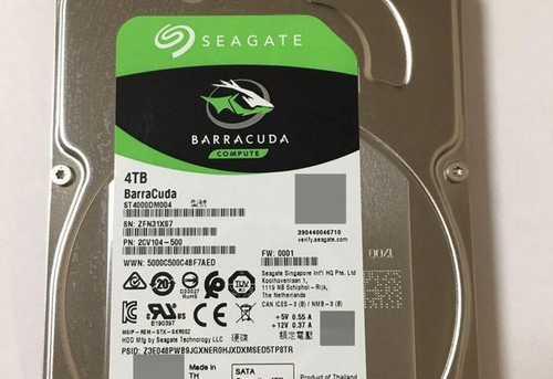 Жесткий диск Seagate BarraCuda ST4000DM004 на 4 Tb