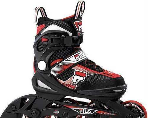 Ролики fila J-ONE Black-Red Sta180