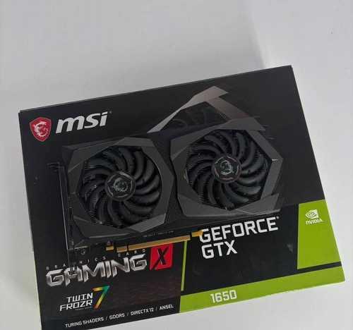Видеокарта MSI GTX 1650 4GB Гарантия