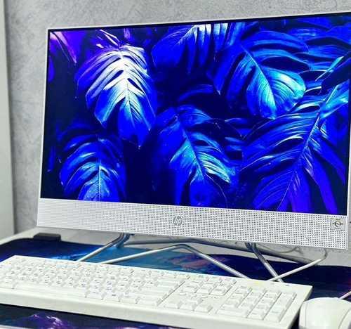 Шустрый моноблок Hp 22"/ DDR4 / SSD M2