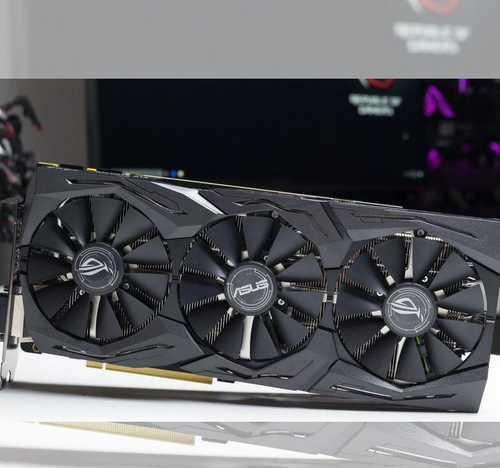 Видеокарта 1080ti asus rog gaming strix 11gb