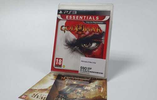 PS3 God of War 3 бу