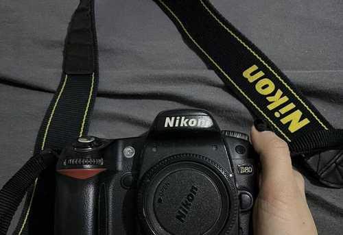 Зеркальный фотоаппарат Nikon D80 body