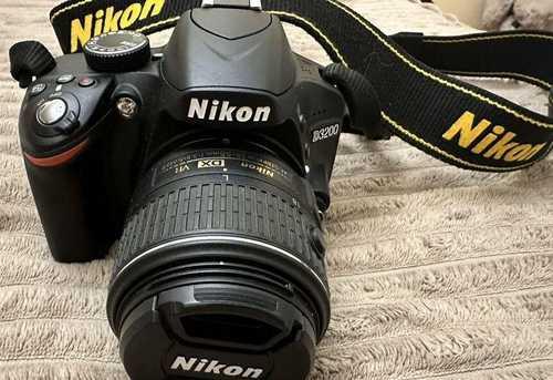 Зеркальный фотоаппарат nikon d3200 18-25 VR II Kit