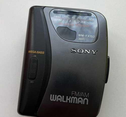 Кассетный плеер Sony walkman WM-FX153