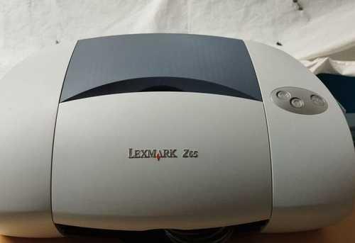 Струйный цветной принтер Lexmark Z65
