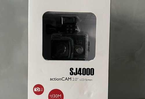 Экшн-камера гоу про sjcam SJ4000 черный