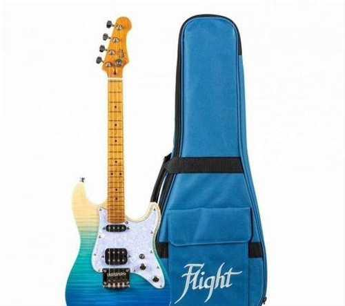 Электроукулеле Flight Pathfinder Tenor TBL LH