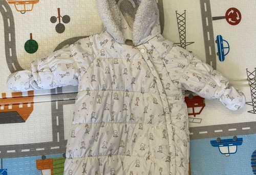 Комбинезон конверт mothercare зима на овчине 56-62