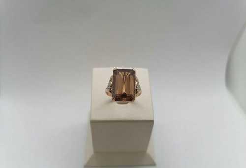 Золотое кольцо С камнями (Au 585)(шур)