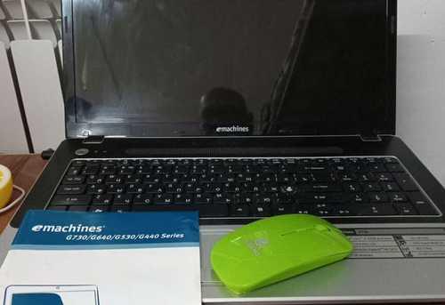 Ноутбук 17' eMachines i3 330/3GB/320GB/HD5470
