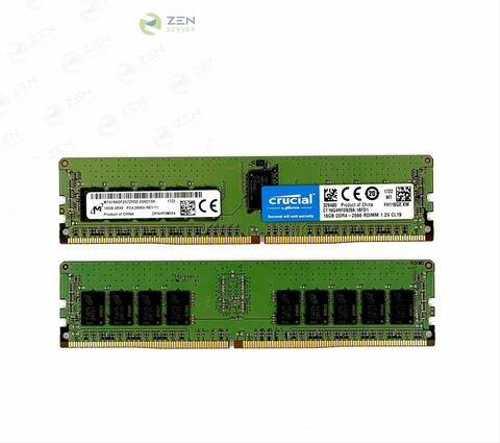 Micron/Crucial DDR4 ECC REG 16Gb 2Rx4 PC4-2666V-RE