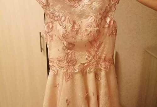 Вечернее платье "Майра. Розовый" 44 размера