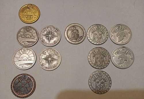 Монеты из пятерочки, обмен
