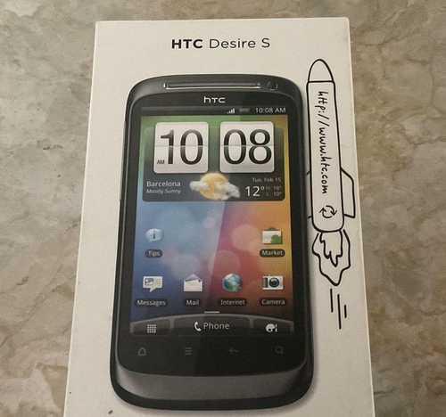 Коробка от телефона HTC Desire S