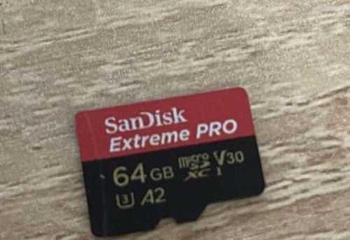 Sandisk extreme pro 64 v30