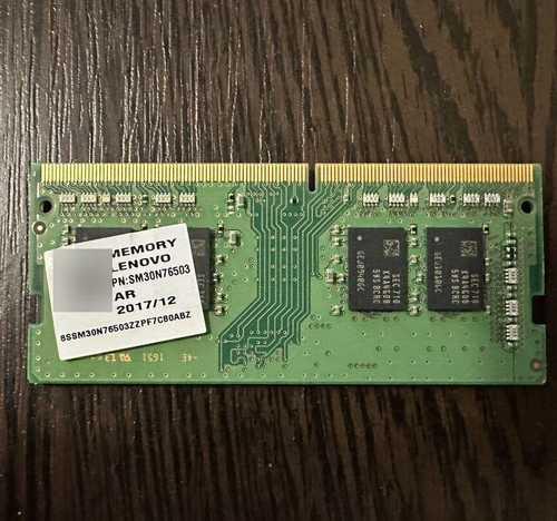 4 GB 2400 DDR4 SO-dimm SM30N76503