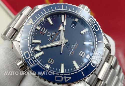 Часы Omega seamaster planet ocean 600m blue dial