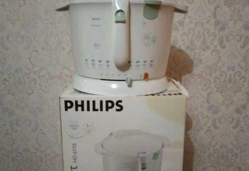 Фритюрница Philips comfort HD6110