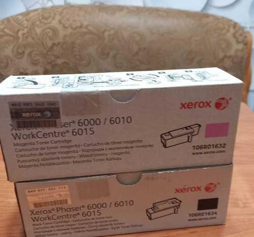 Картридж Xerox 106R01634 Black 106R01632 Magenta