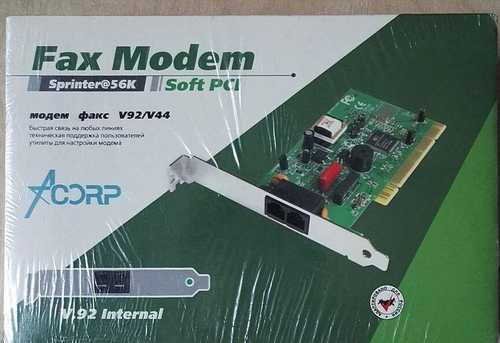 Fax Modem Sprinter56K