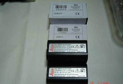 Аккумуляторы, зарядки leica GEB222,GEB212,GKL311