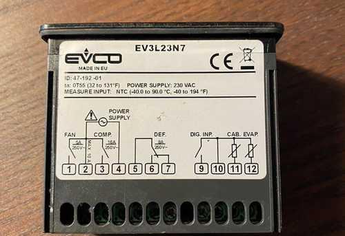 Контроллер evco EV3L23N7
