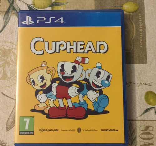 Cuphead ps4 диск