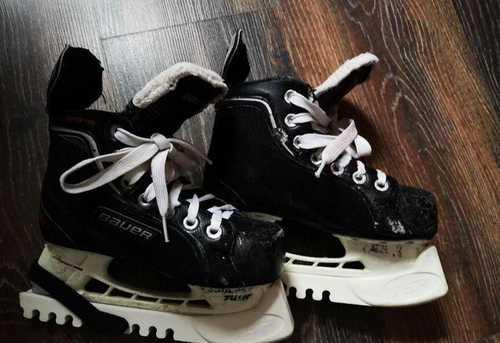 Коньки хоккейные детские bauer 31 размер