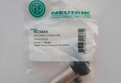 Разъем XLR Neutrik NC3MXX папа